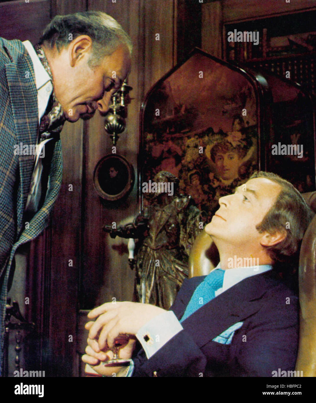 SLEUTH, from left: Laurence Olivier, Michael Caine, 1972, TM ... SLEUTH, from left: Laurence Olivier, Michael Caine, 1972, TM ...