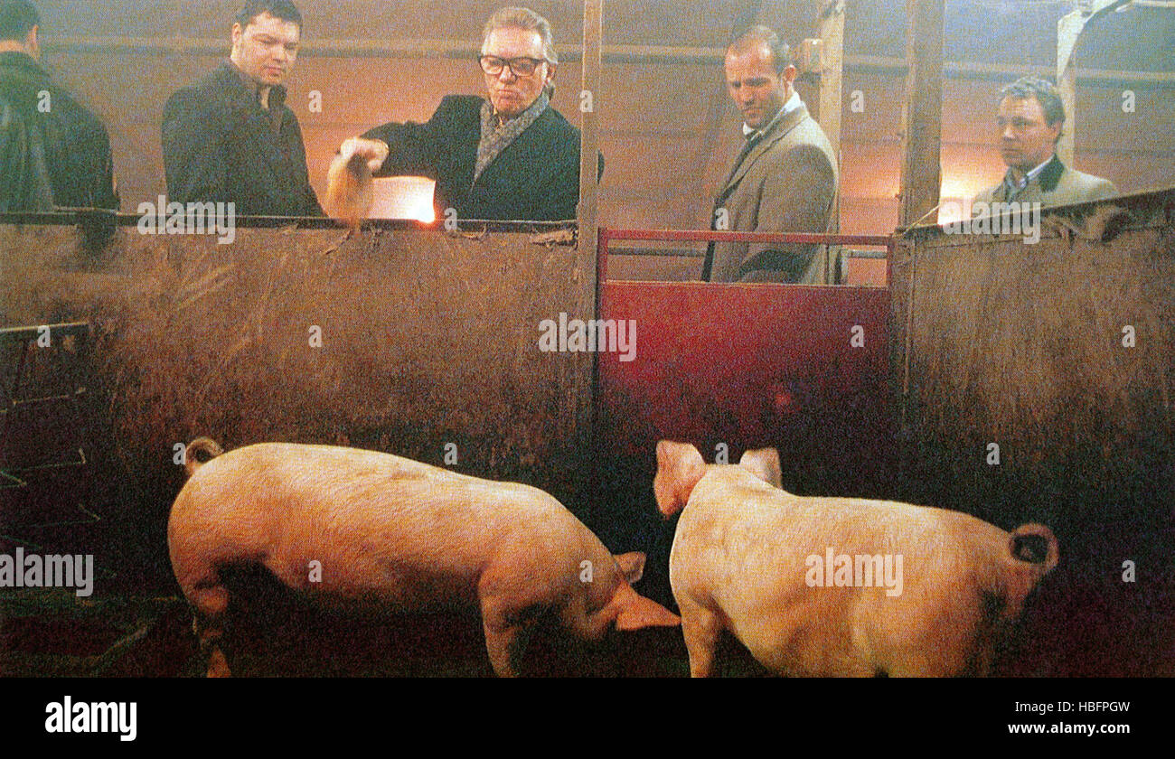 SNATCH, from left: Alan ford (eyeglasses), Jason Statham, Stephen ...