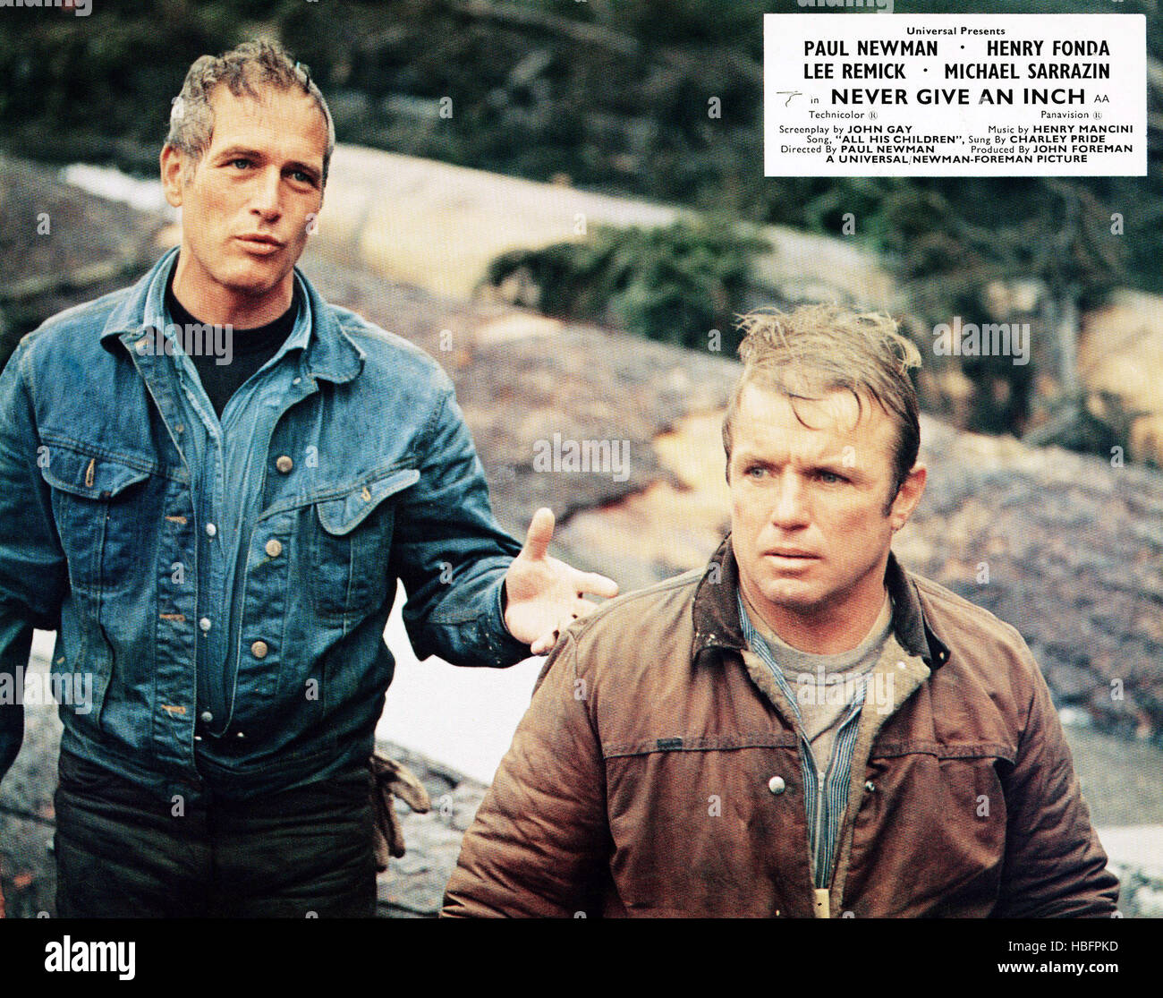 Paul newman sometimes a great notion hi-res stock photography and ...