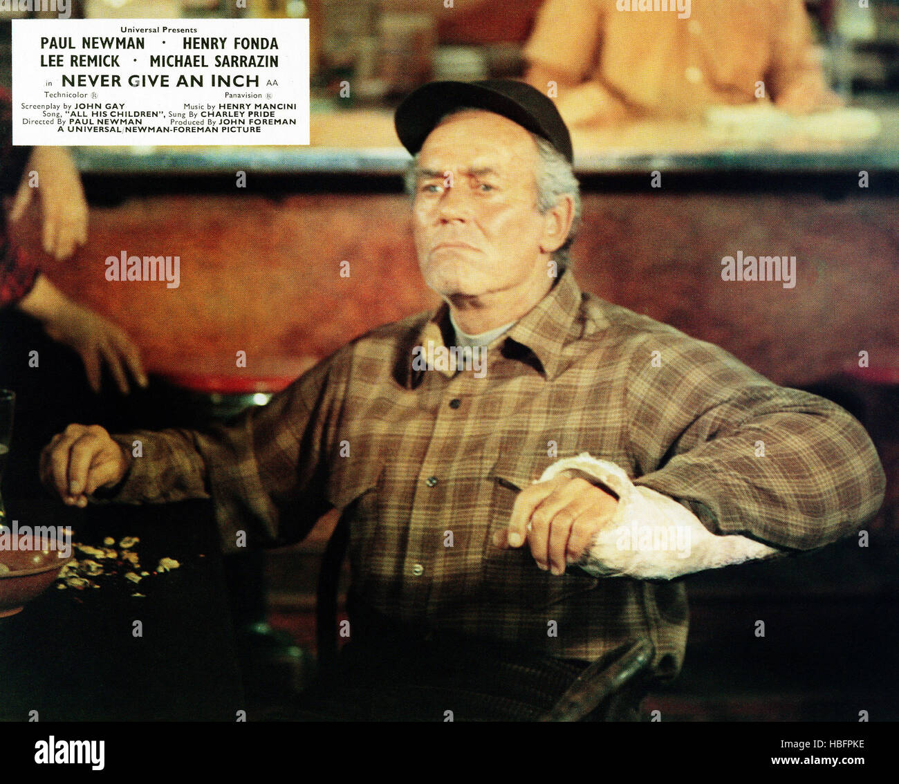 SOMETIMES A GREAT NOTION, (aka NEVER GIVE AN INCH), Henry Fonda, 1971 ...