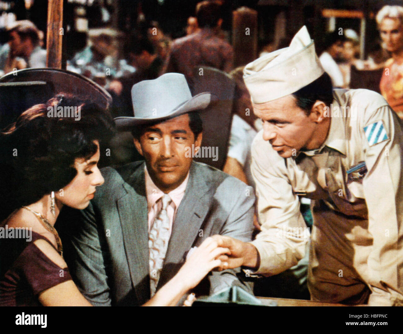 SOME CAME RUNNING, from left, Carmen Phillips, Dean Martin, Frank ...