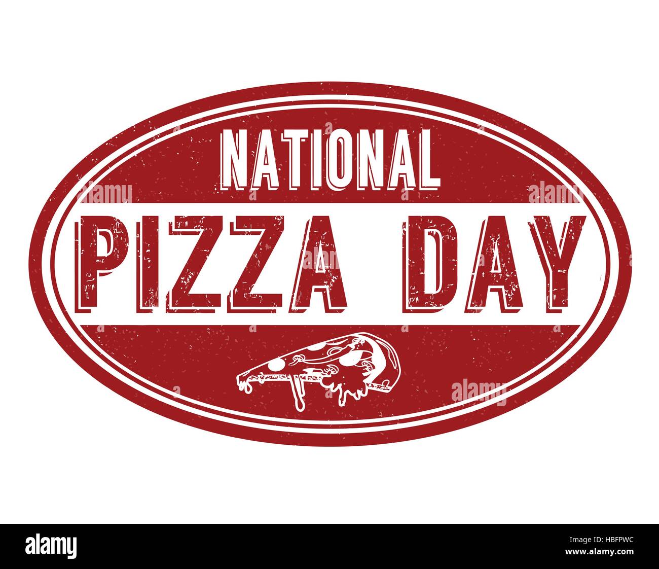 National pizza day Cut Out Stock Images & Pictures - Alamy