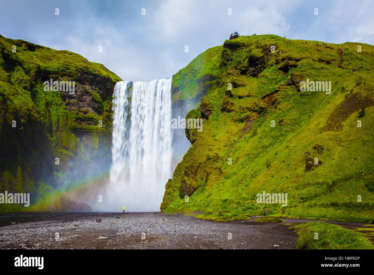 The large rainbow Stock Photo - Alamy