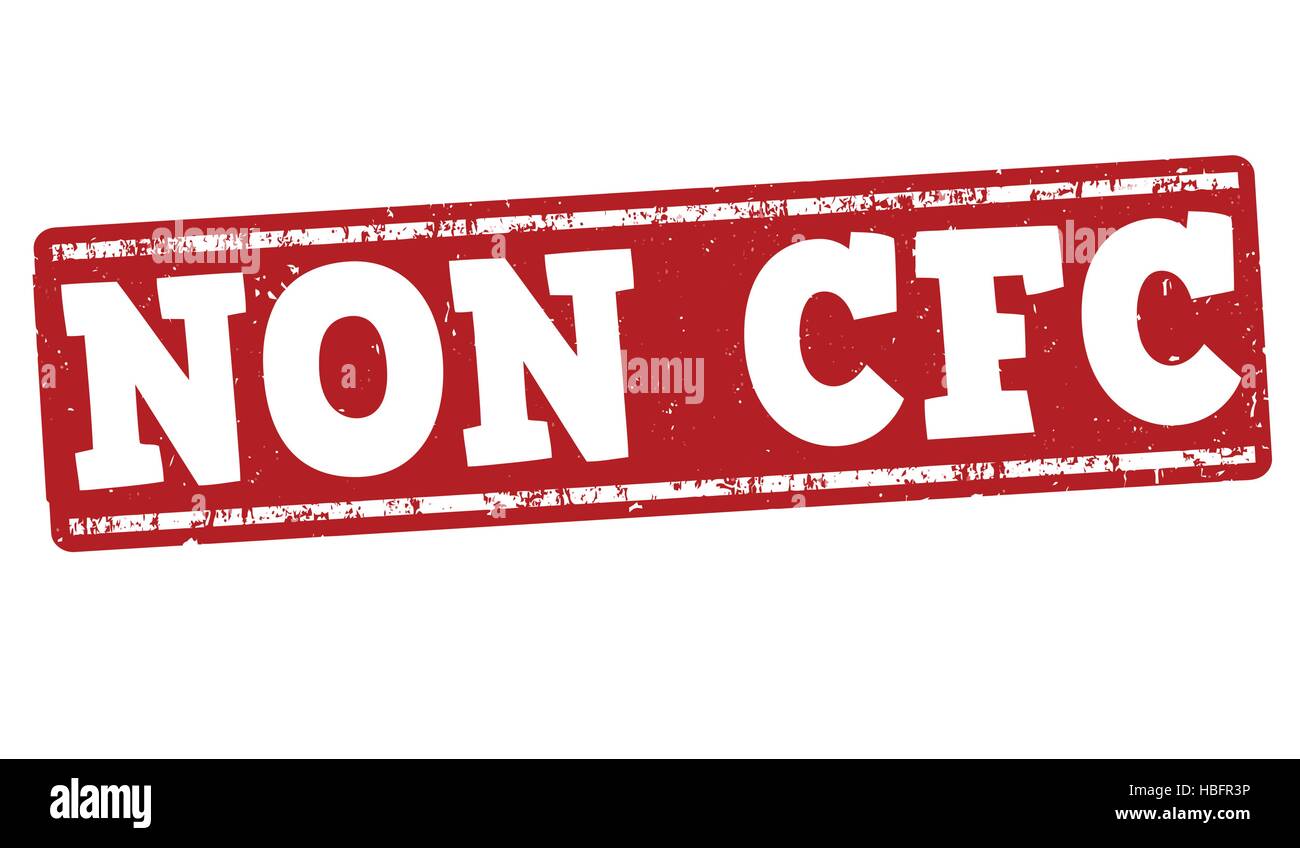 Non CFC product grunge rubber stamp on white background, vector ...