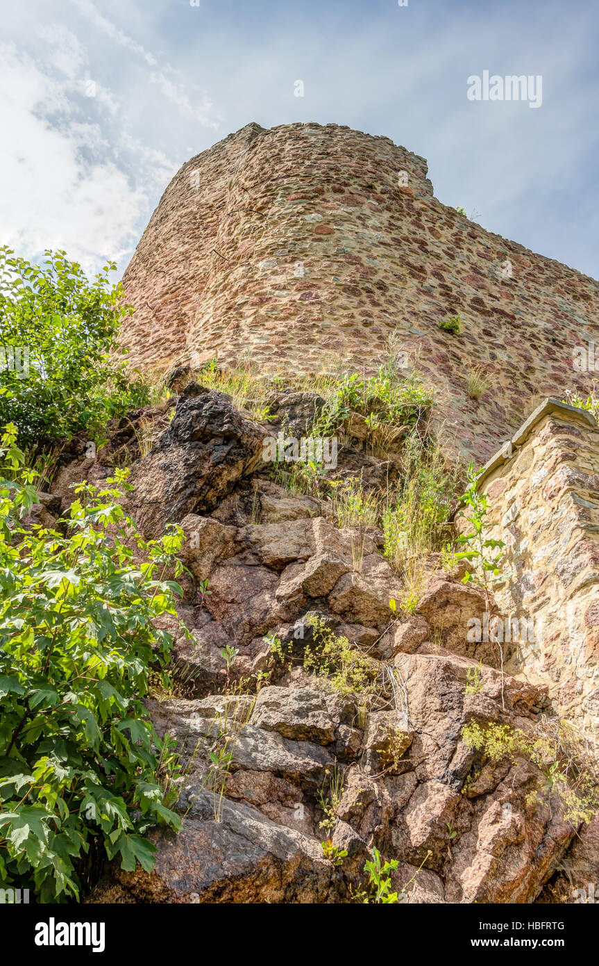 Frauenstein castle saxony germany hi-res stock photography and images ...