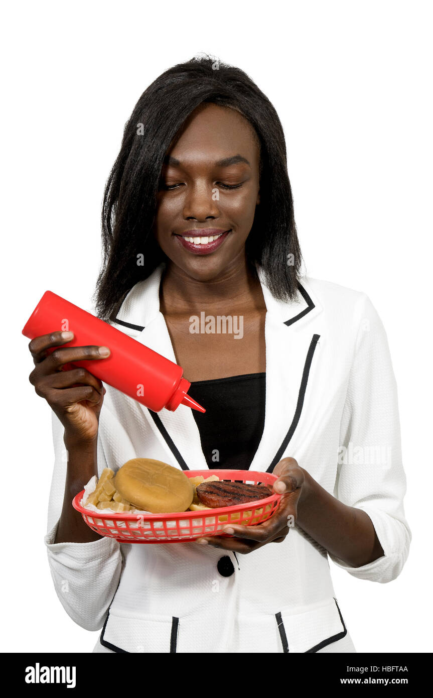 Drive in diner waitress hi-res stock photography and images - Alamy