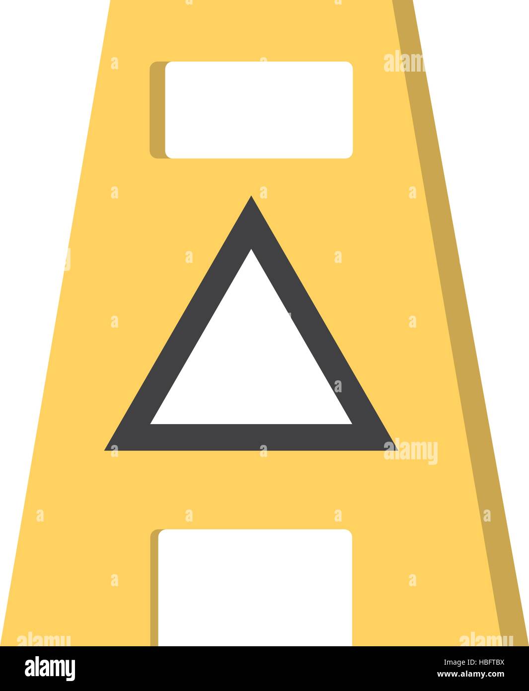 empty wet floor warning advert careful vector illustration eps 10 Stock ...