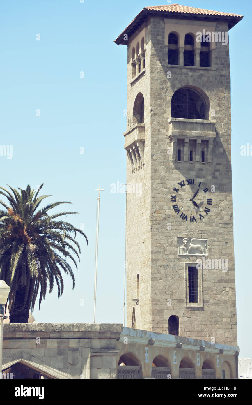 The clocktower closeup Stock Photo - Alamy