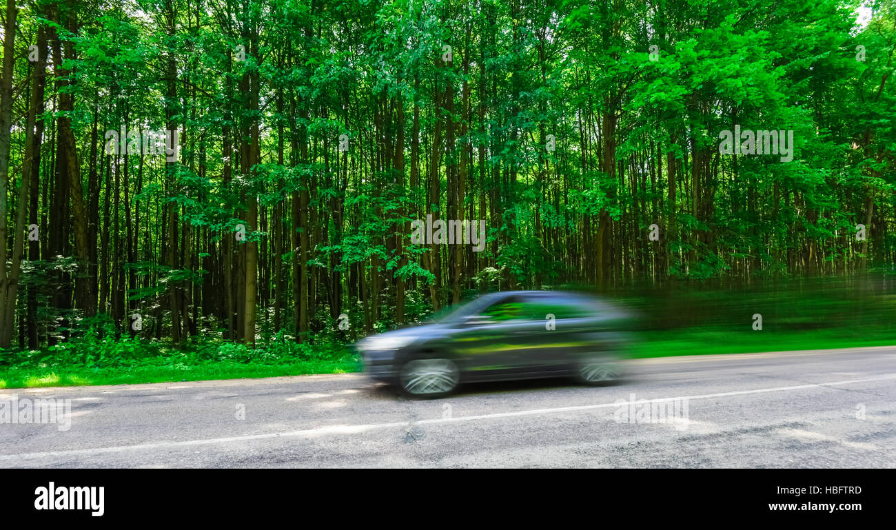 cars traveling high speed Stock Photo - Alamy