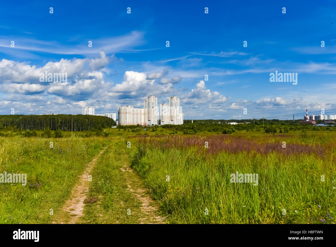 Road and footpath hi-res stock photography and images - Alamy