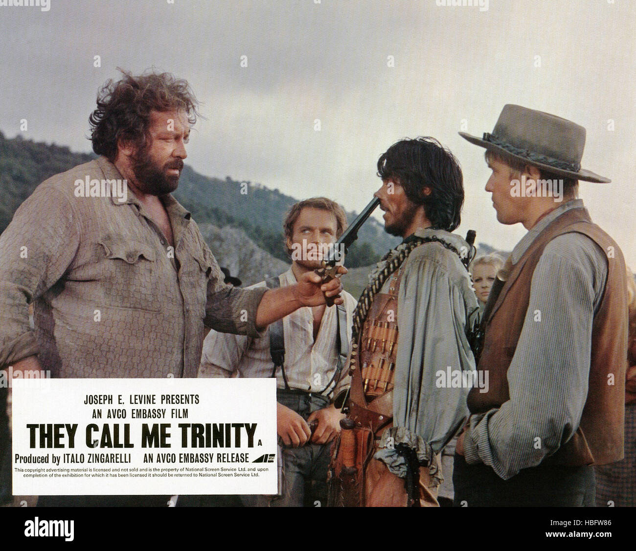 THEY CALL ME TRINITY, (aka LO CHIAMAVANO TRINITA...), from left: Bud ...