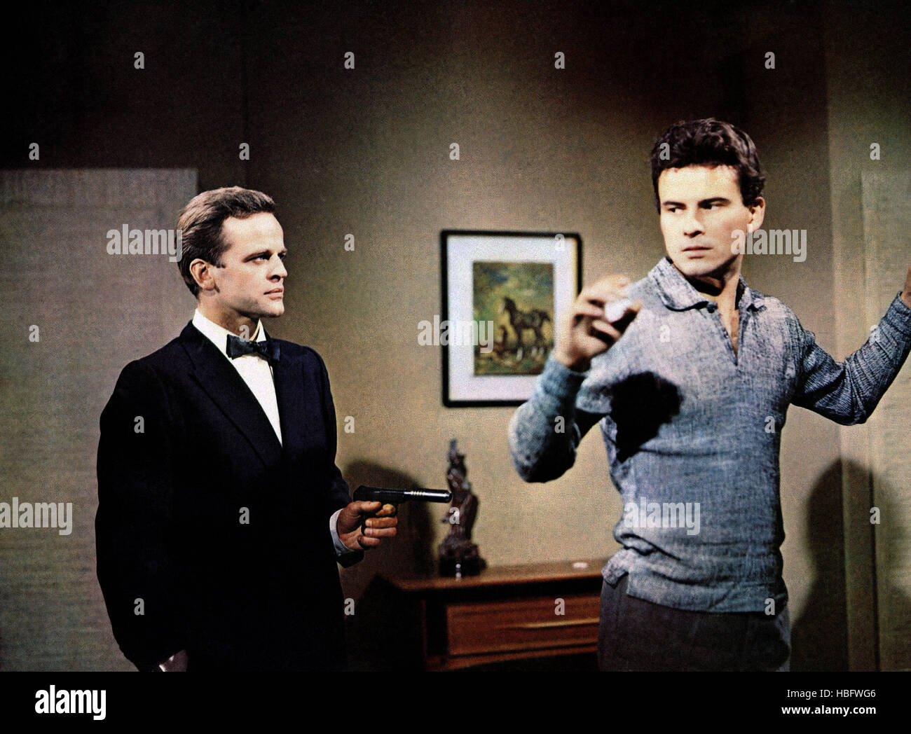 THAT MAN IN ISTANBUL, (aka ESTAMBUL 65), from left, Klaus Kinski, Horst ...