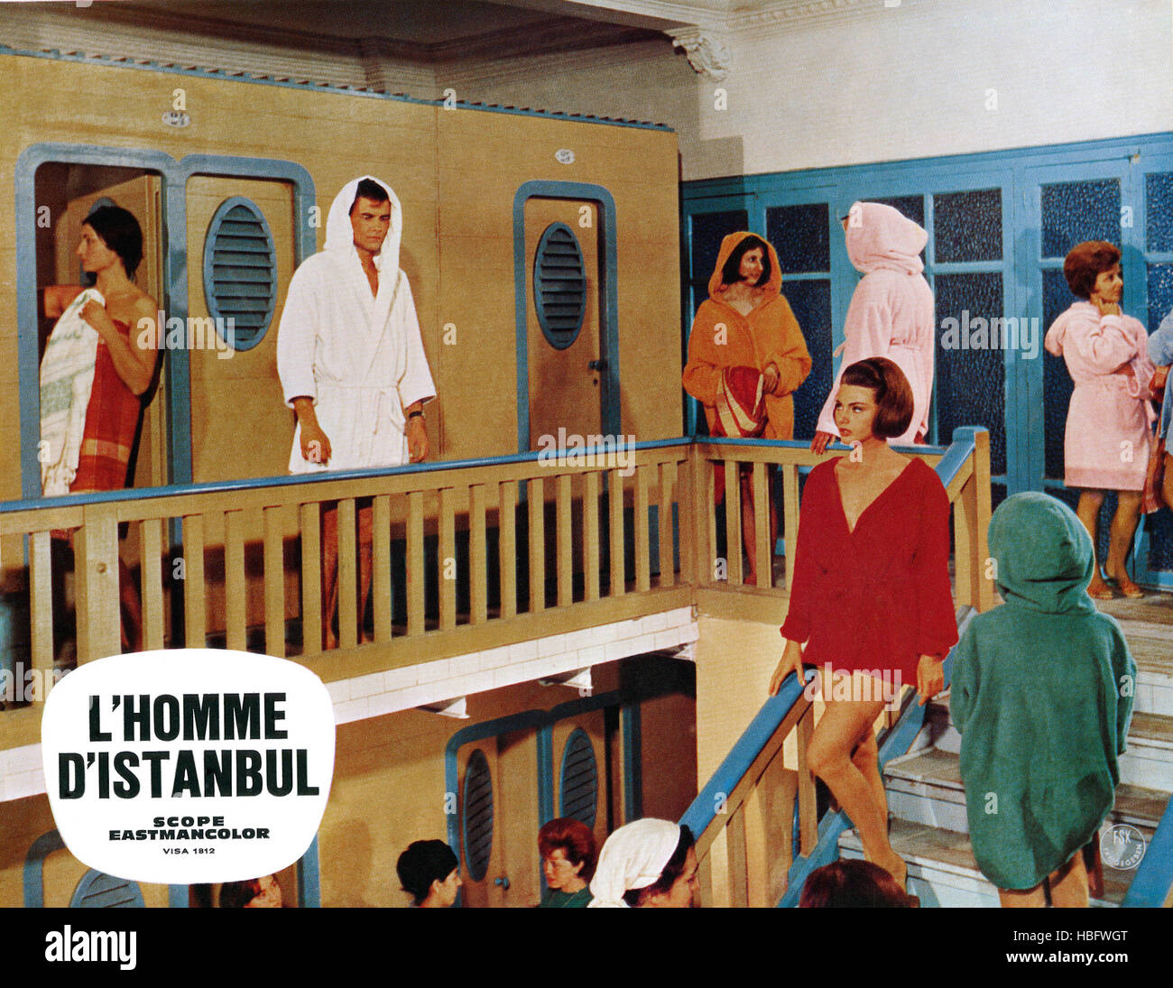 THAT MAN IN ISTANBUL, (aka L'HOMME D'ISTANBUL), Horst Buchholz (white ...