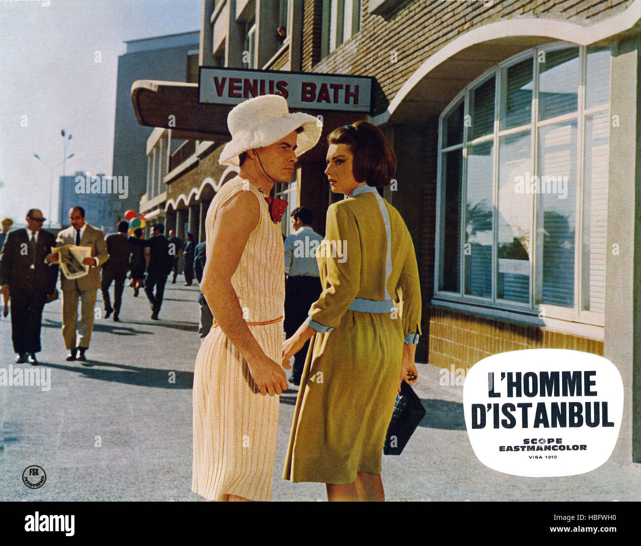 THAT MAN IN ISTANBUL, (aka L'HOMME D'ISTANBUL), from left: Horst ...