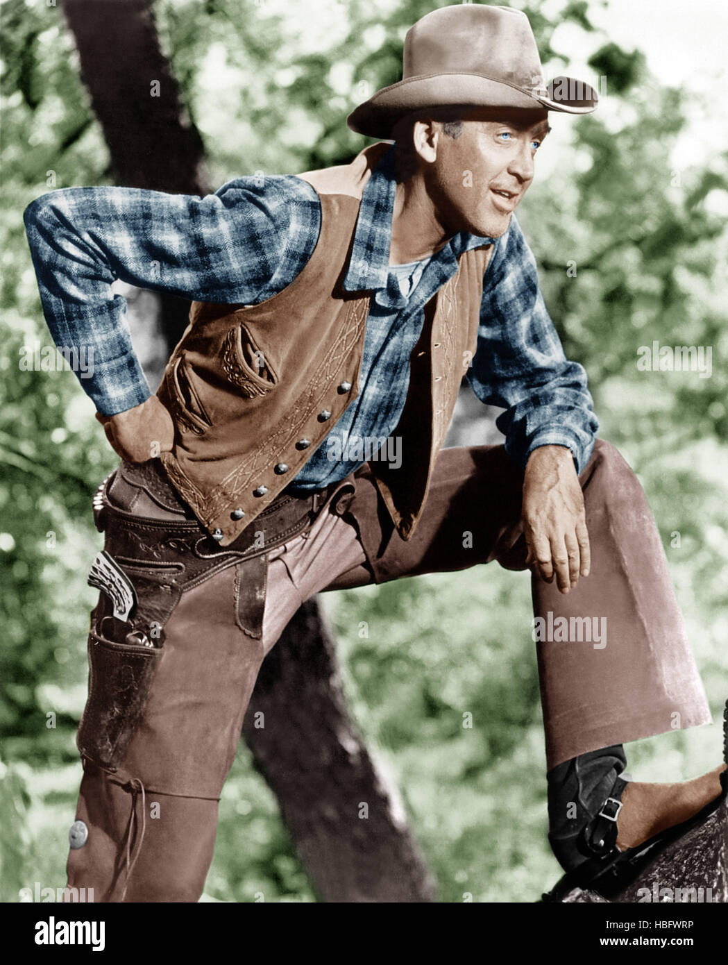 TWO RODE TOGETHER, James Stewart, 1961 Stock Photo - Alamy