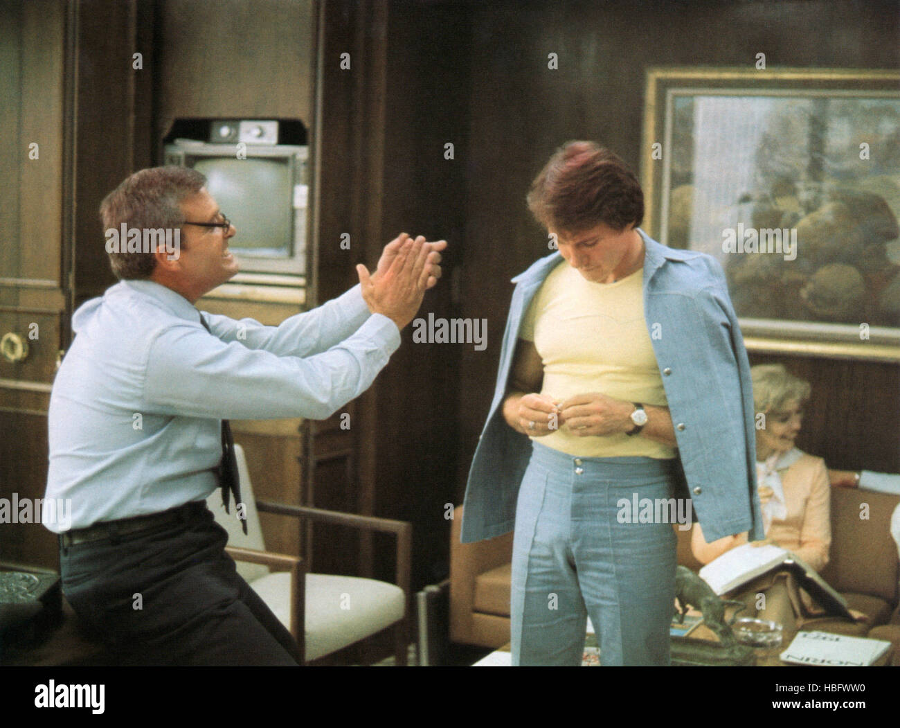 THAT'S THE WAY OF THE WORLD, Bert Parks, Harvey Keitel, 1975 Stock Photo - Alamy