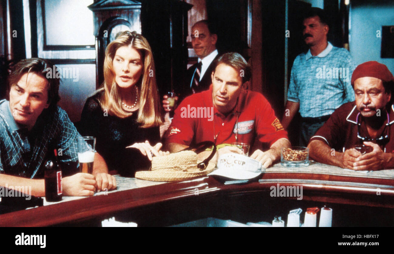 TIN CUP, from left: Don Johnson, Rene Russo, Kevin Costner, Cheech ...