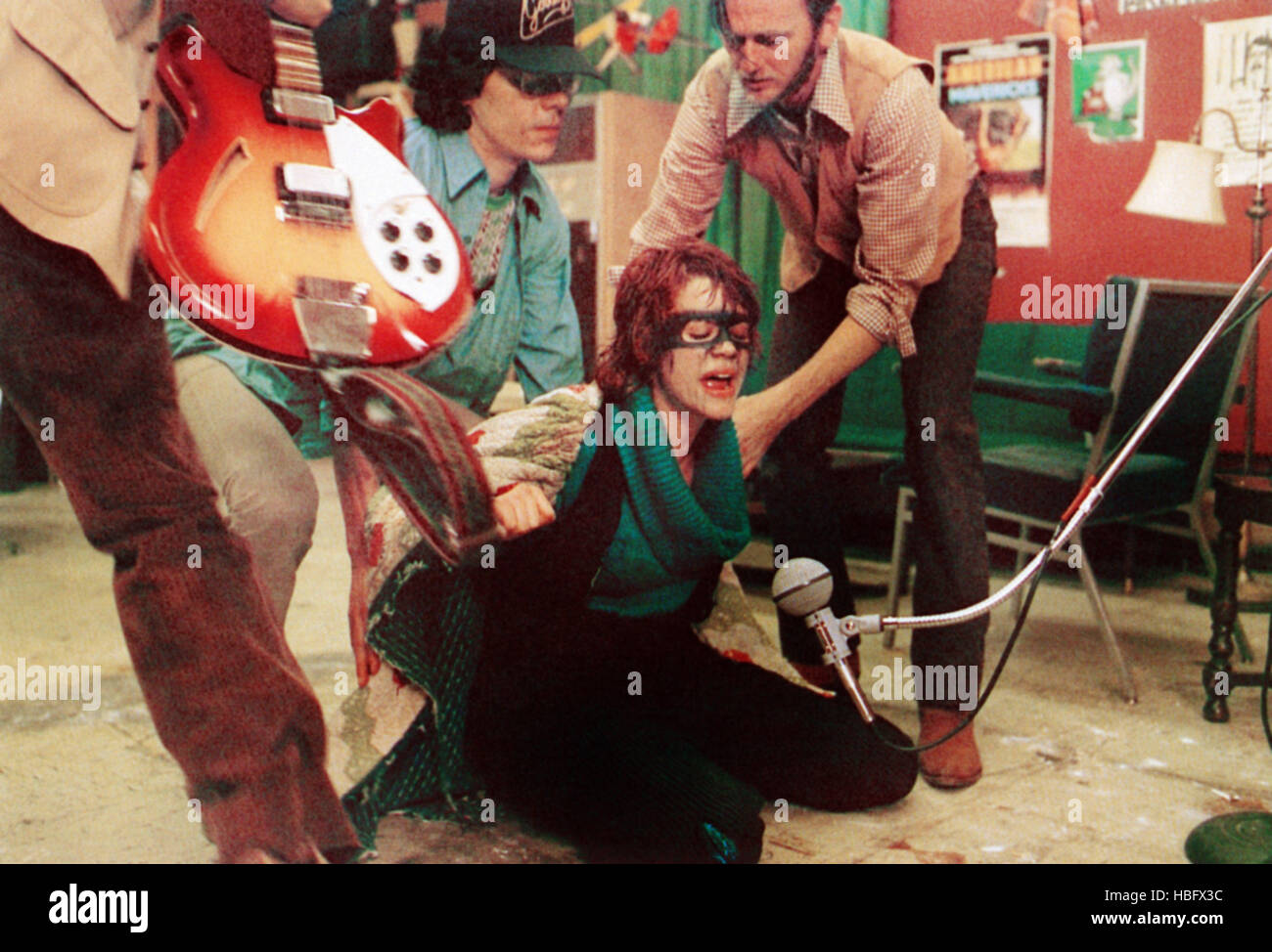 TIMES SQUARE, left: Michael Margotta, Robin Johnson (kneeling), J.C ...