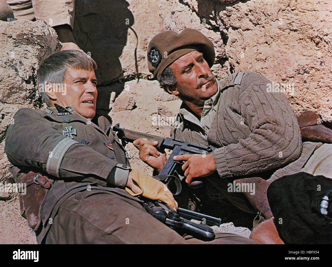 TOBRUK, George Peppard, Nigel Green, 1967 Stock Photo - Alamy