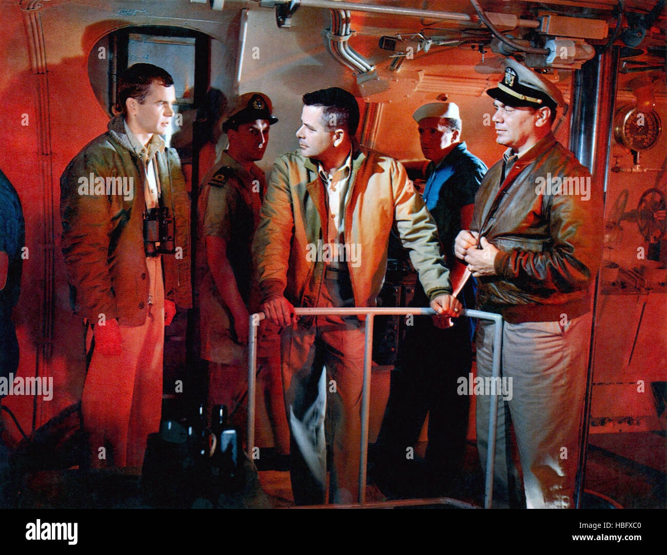 TORPEDO RUN, Dean Jones, Glenn Ford, Ernest Borgnine, 1958 Stock Photo ...