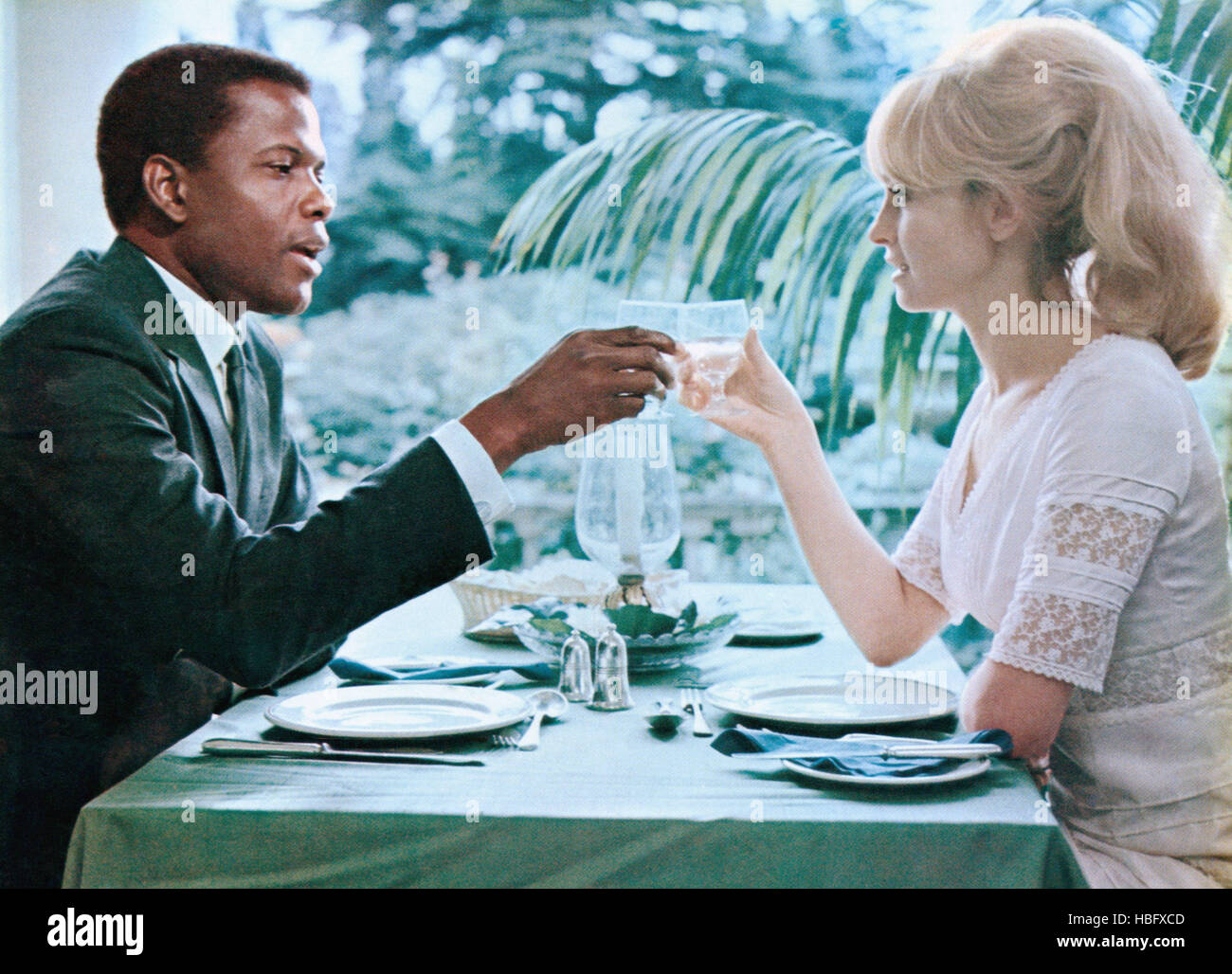 TO SIR, WITH LOVE, from left, Sidney Poitier, Suzy Kendall, 1967 Stock ...