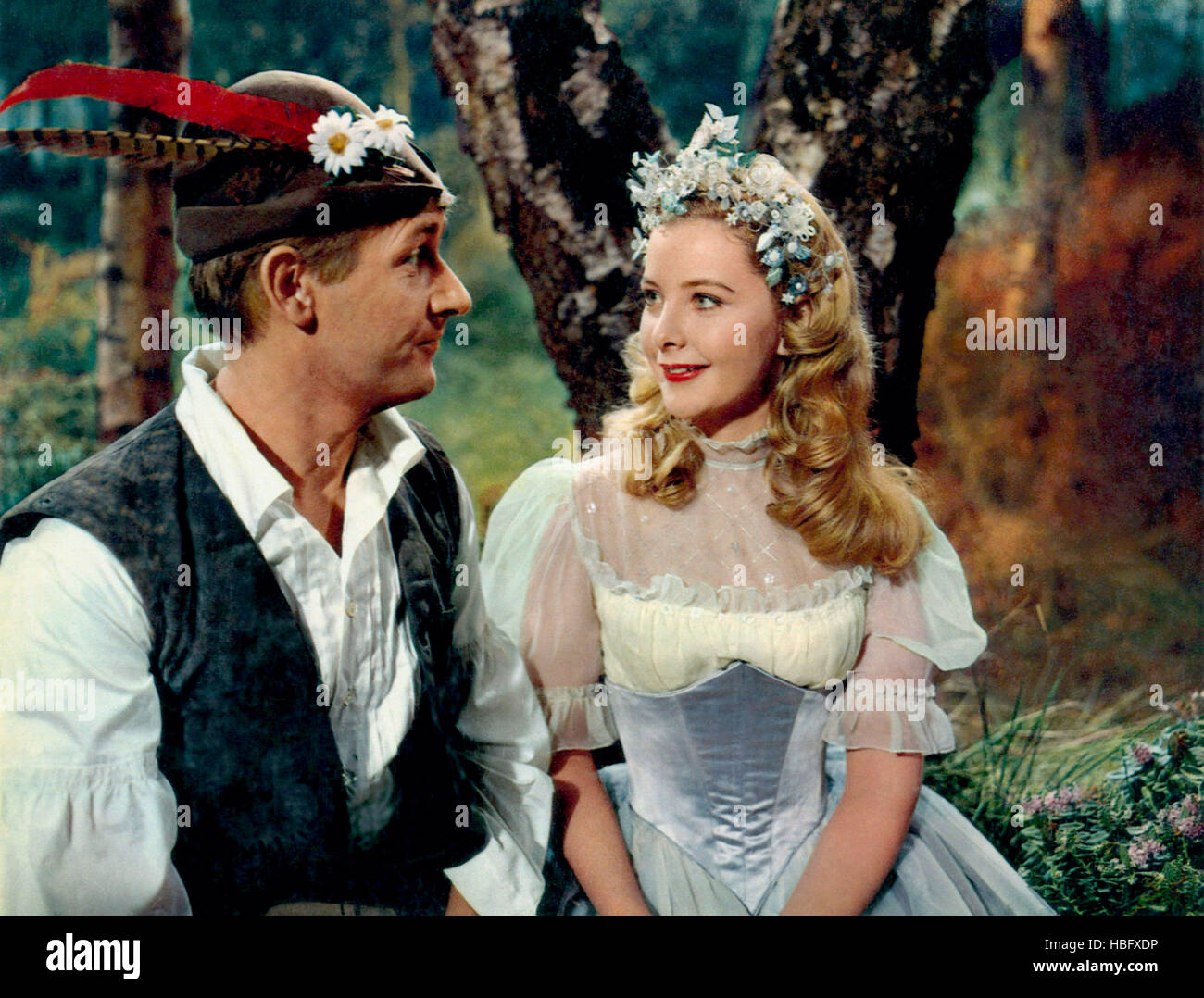 TOM THUMB, Alan Young, June Thorburn, 1958 Stock Photo - Alamy