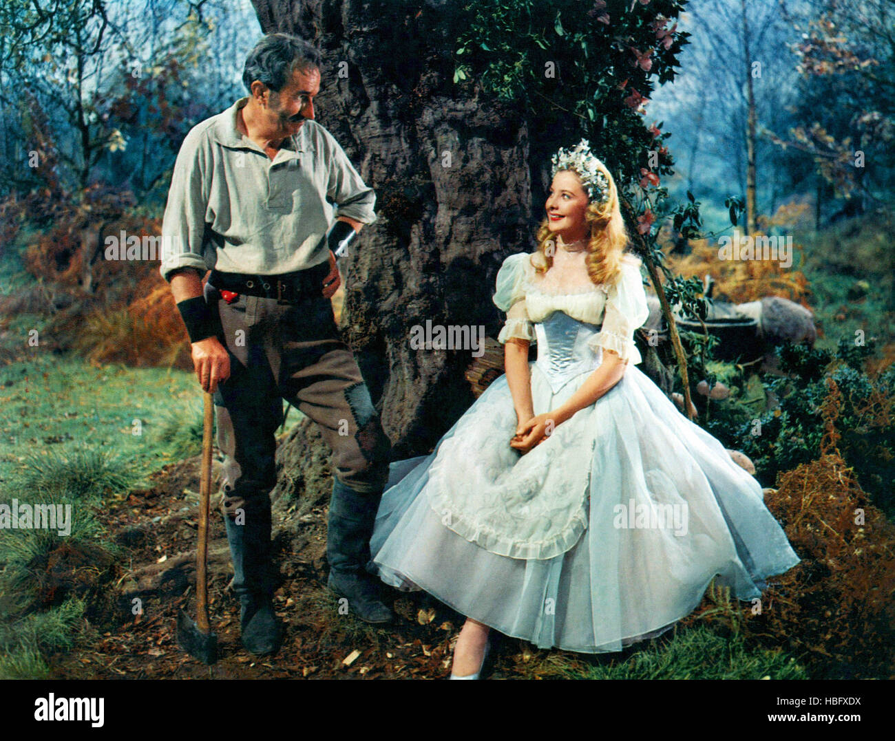 TOM THUMB, Bernard Miles, June Thorburn, 1958 Stock Photo - Alamy
