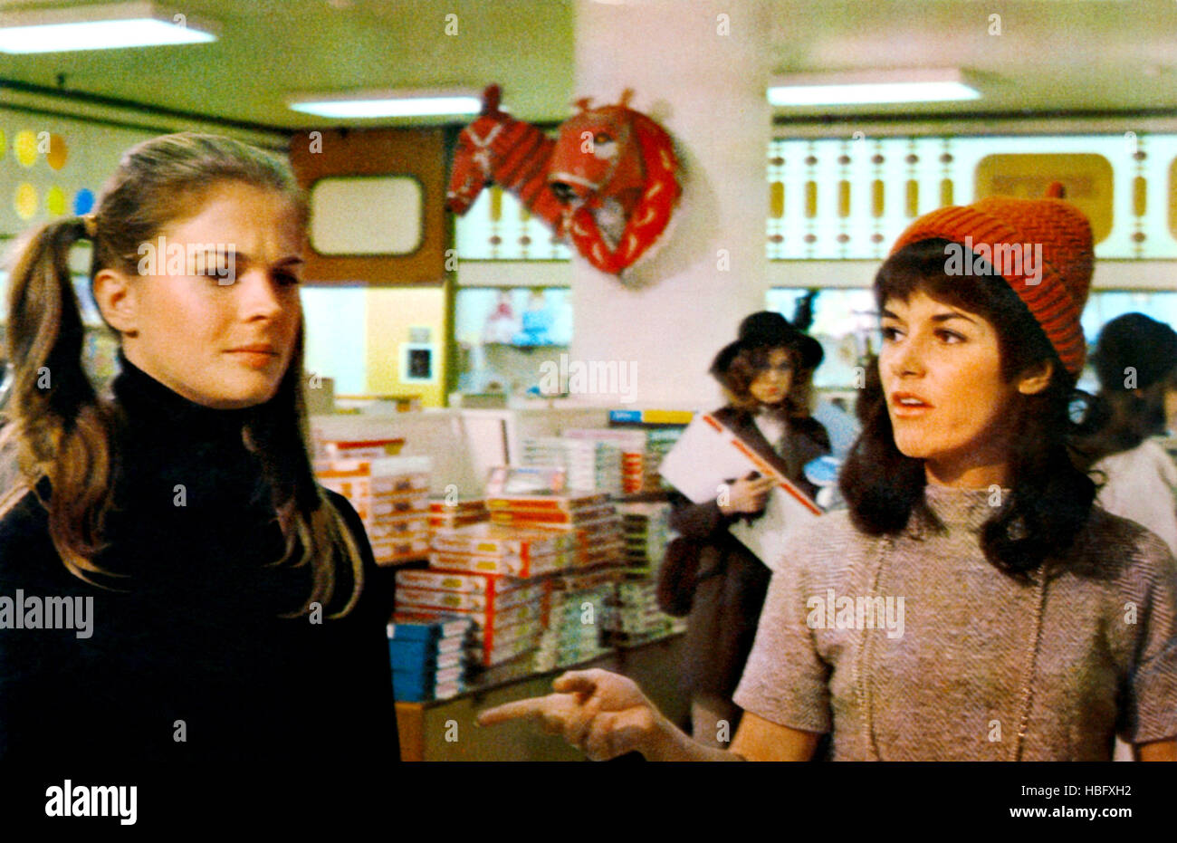 T.R. BASKIN, Candice Bergen, Marcia Rodd, 1971 Stock Photo - Alamy