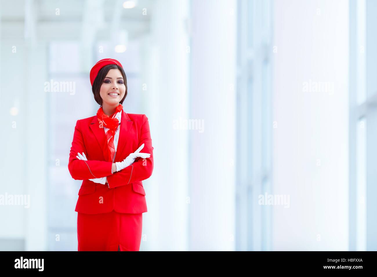 Air stewardess hi-res stock photography and images - Alamy
