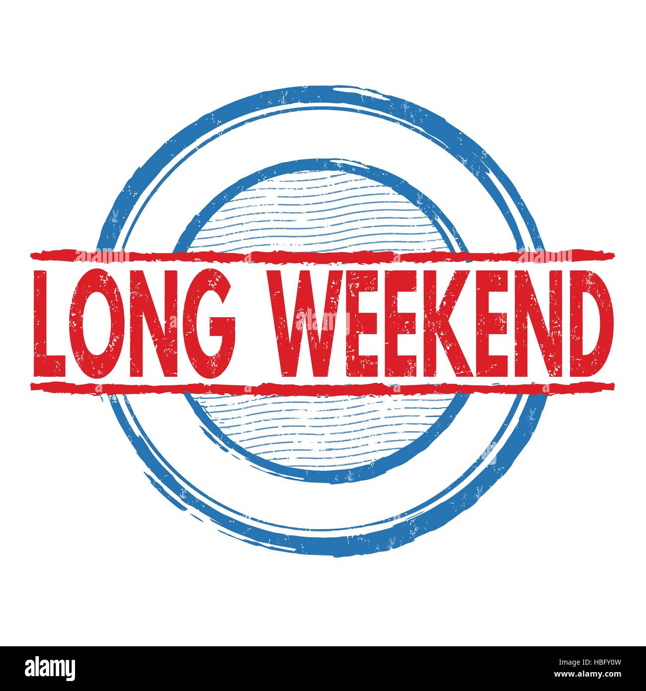 Long weekend grunge rubber stamp on white background, vector ...
