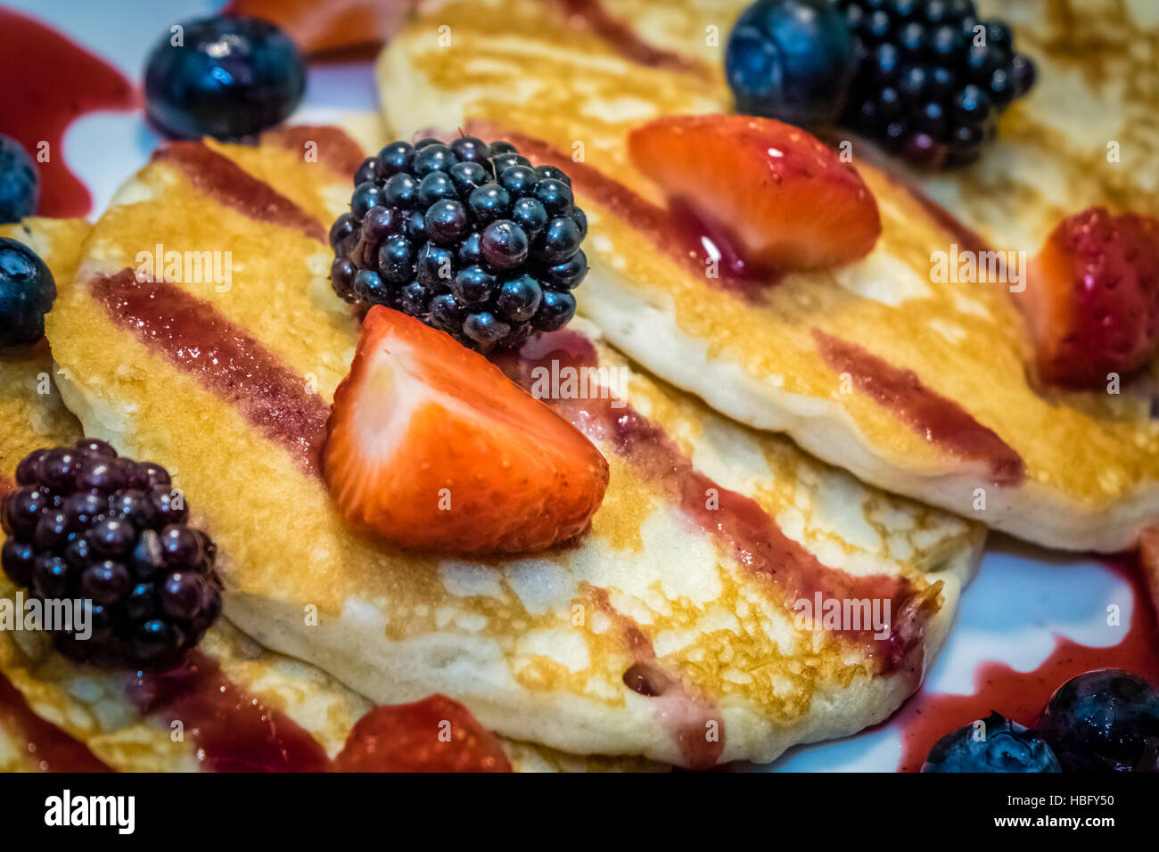Gourmet pancakes hi-res stock photography and images - Alamy