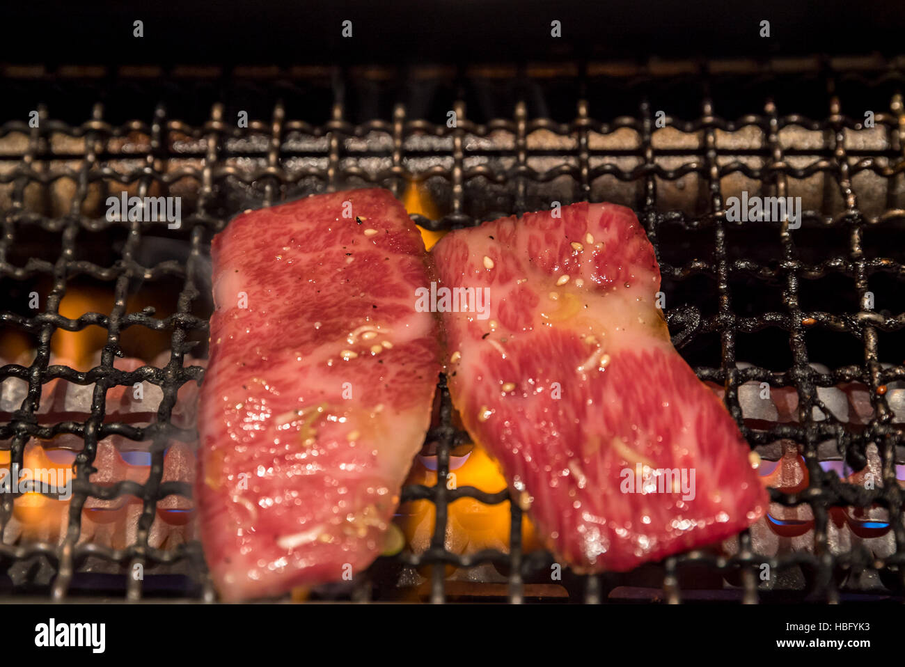 grilled wagyu beef Stock Photo - Alamy