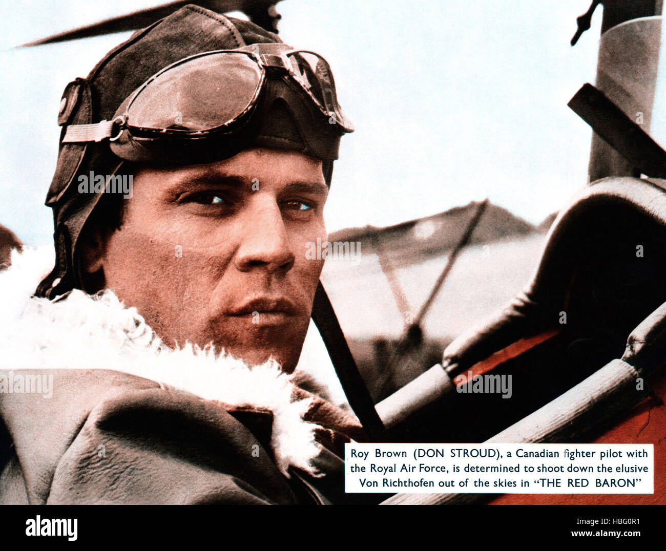 VON RICHTHOFEN AND BROWN, (aka THE RED BARON), Don Stroud as Roy Brown ...