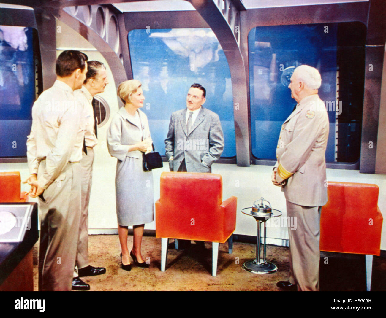 VOYAGE TO THE BOTTOM OF THE SEA, from left: Robert Sterling, Walter ...