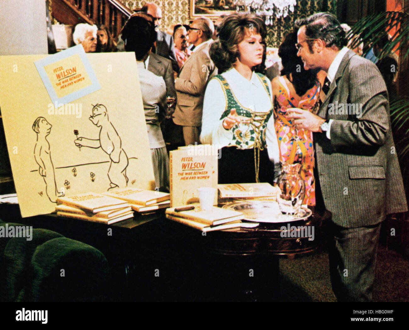 THE WAR BETWEEN MEN AND WOMEN, front from left: Barbara Harris, Jack ...