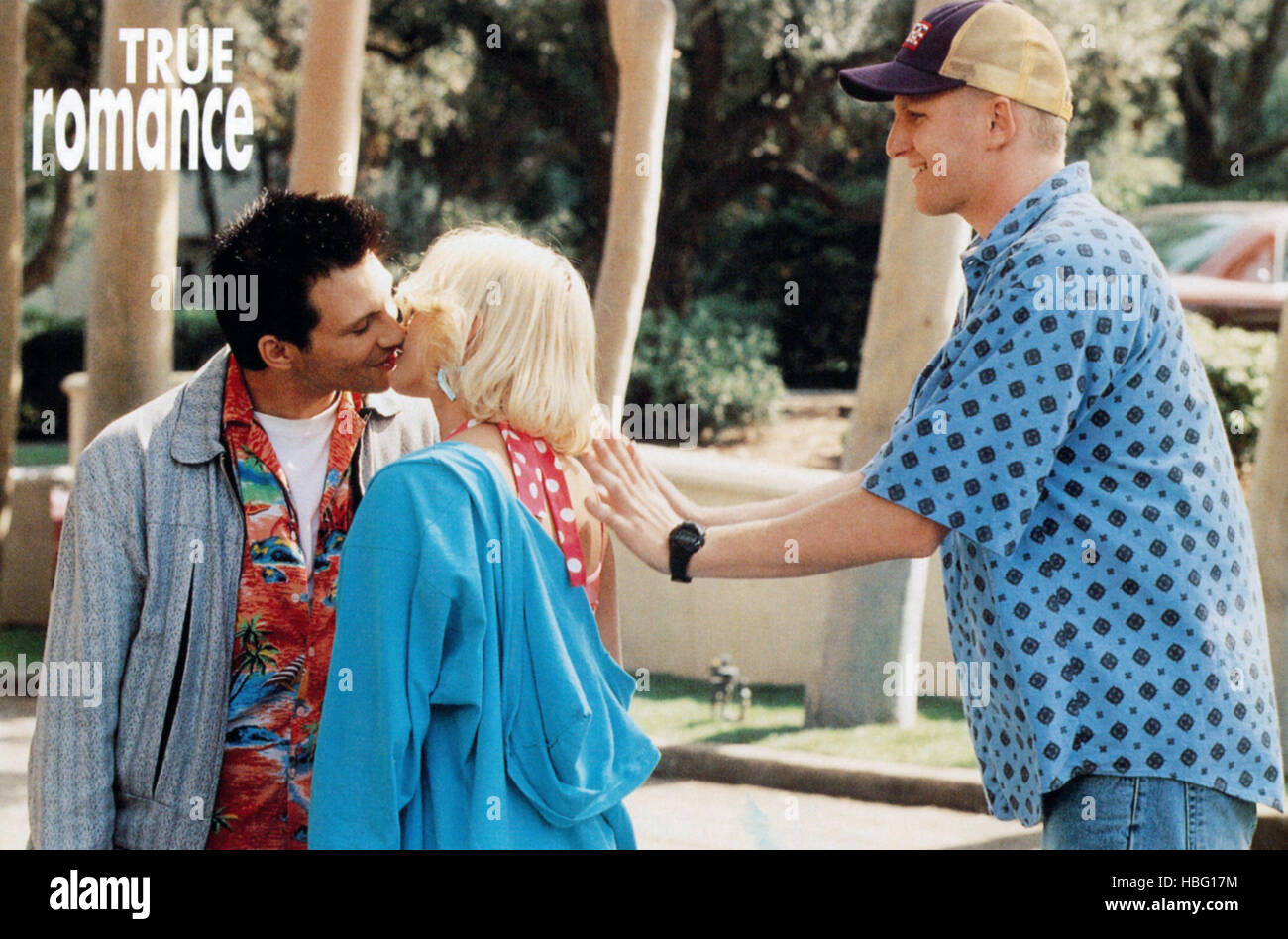 TRUE ROMANCE, from left: Christian Slater, Patricia Arquette, Michael ...