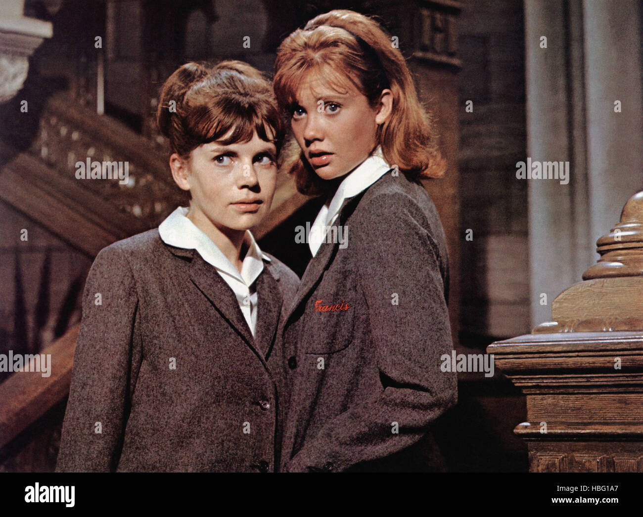 THE TROUBLE WITH ANGELS, from left, June Harding, Hayley Mills, 1966 ...