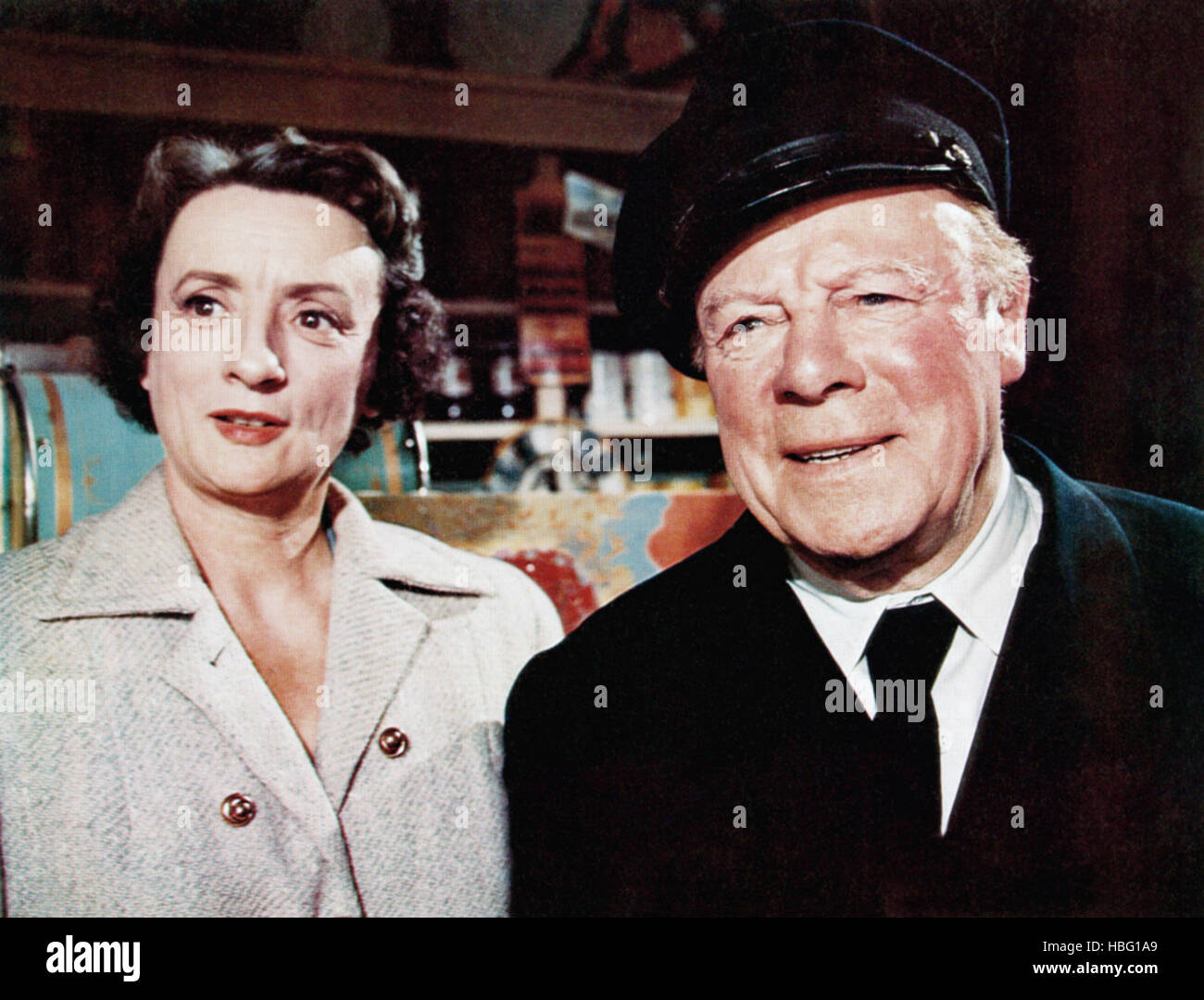 THE TROUBLE WITH HARRY, from left, Mildred Natwick, Edmund Gwenn, 1955 ...