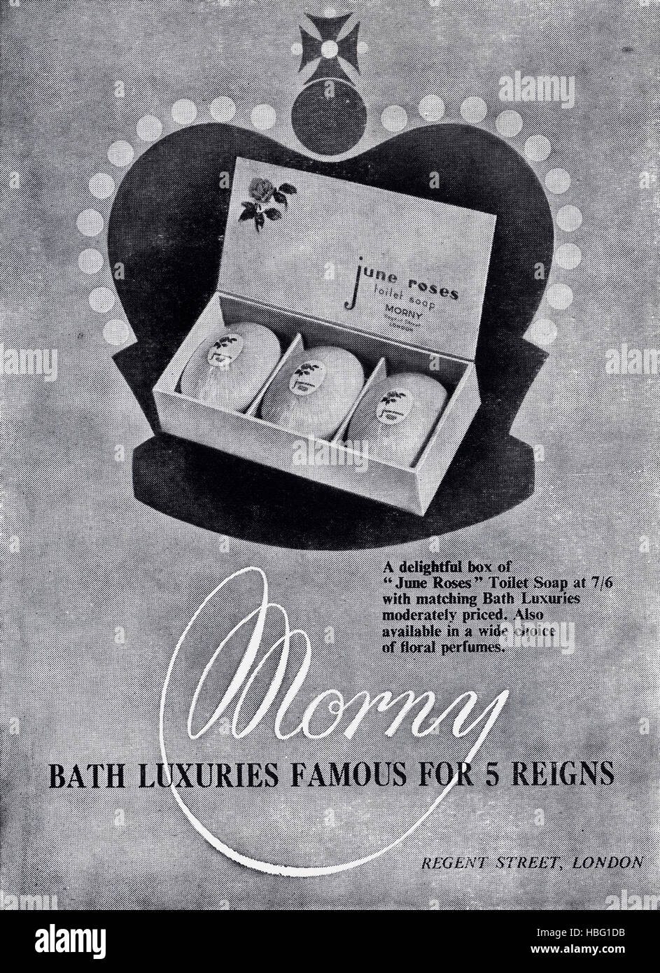 Morny advertisement hi-res stock photography and images - Alamy