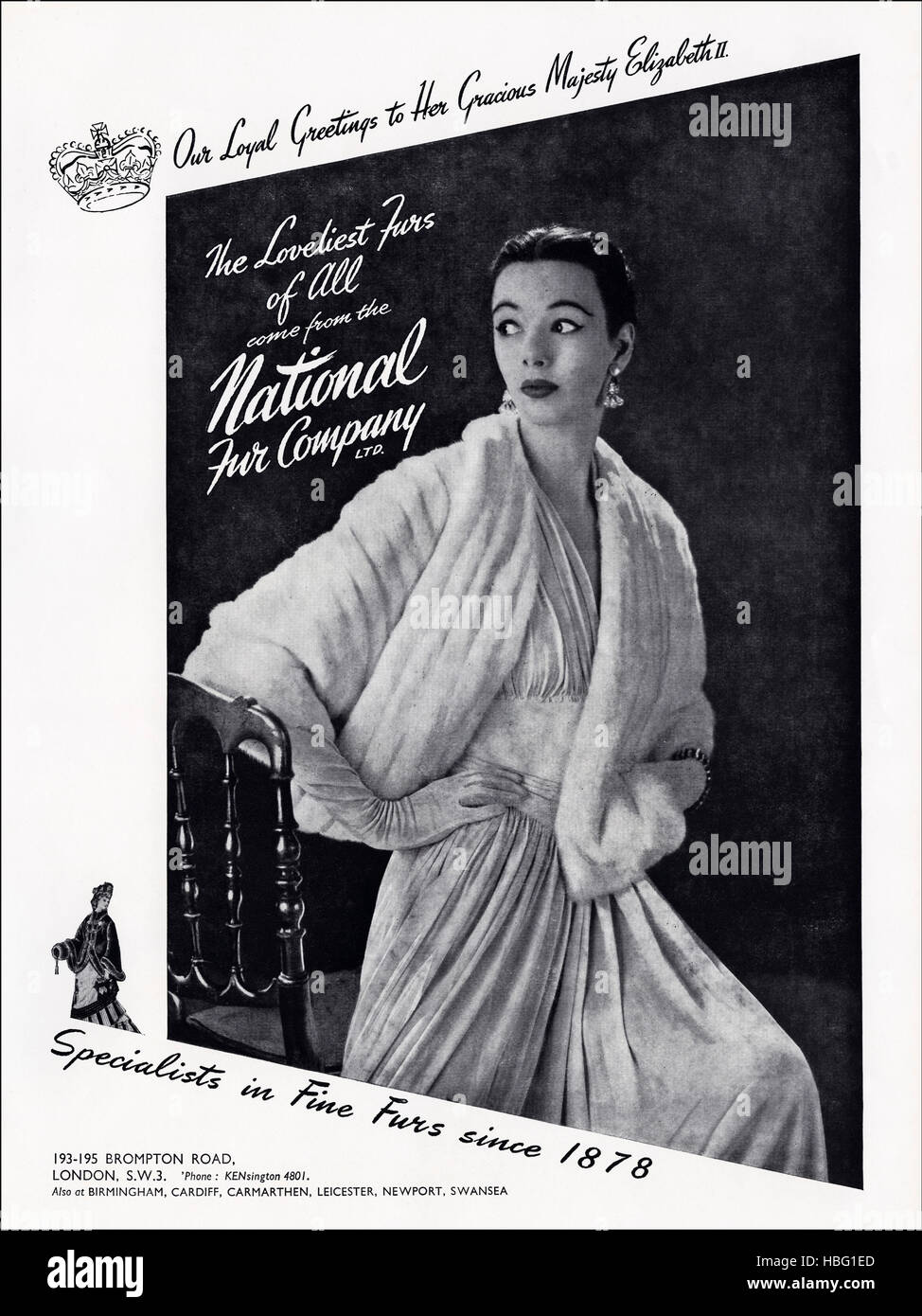 1950s advert advertising from original old vintage English magazine ...