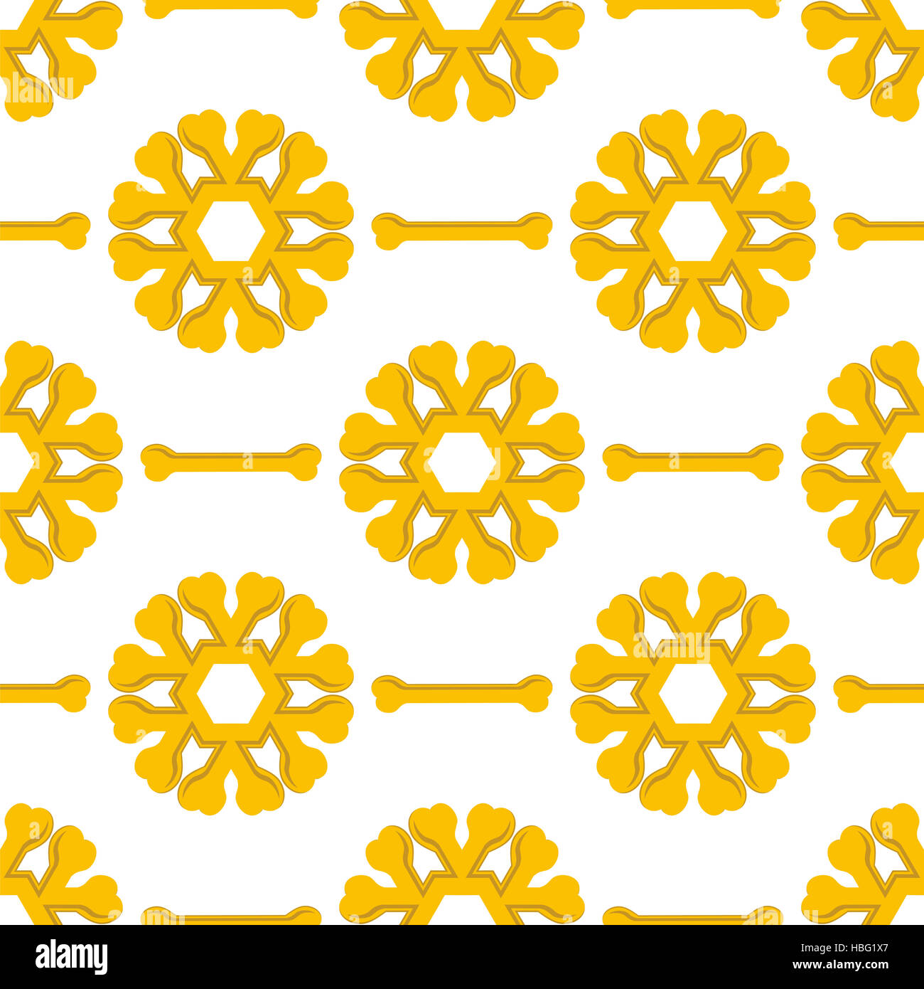 Yellow seamless wallpaper Cut Out Stock Images & Pictures - Alamy