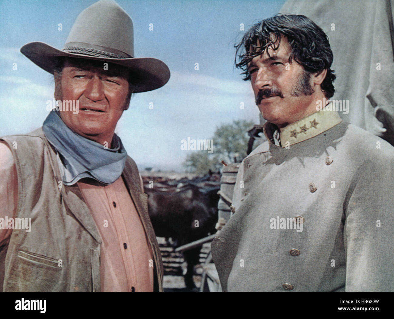 THE UNDEFEATED, John Wayne, Rock Hudson, 1969, TM and Copyright © 20th ...