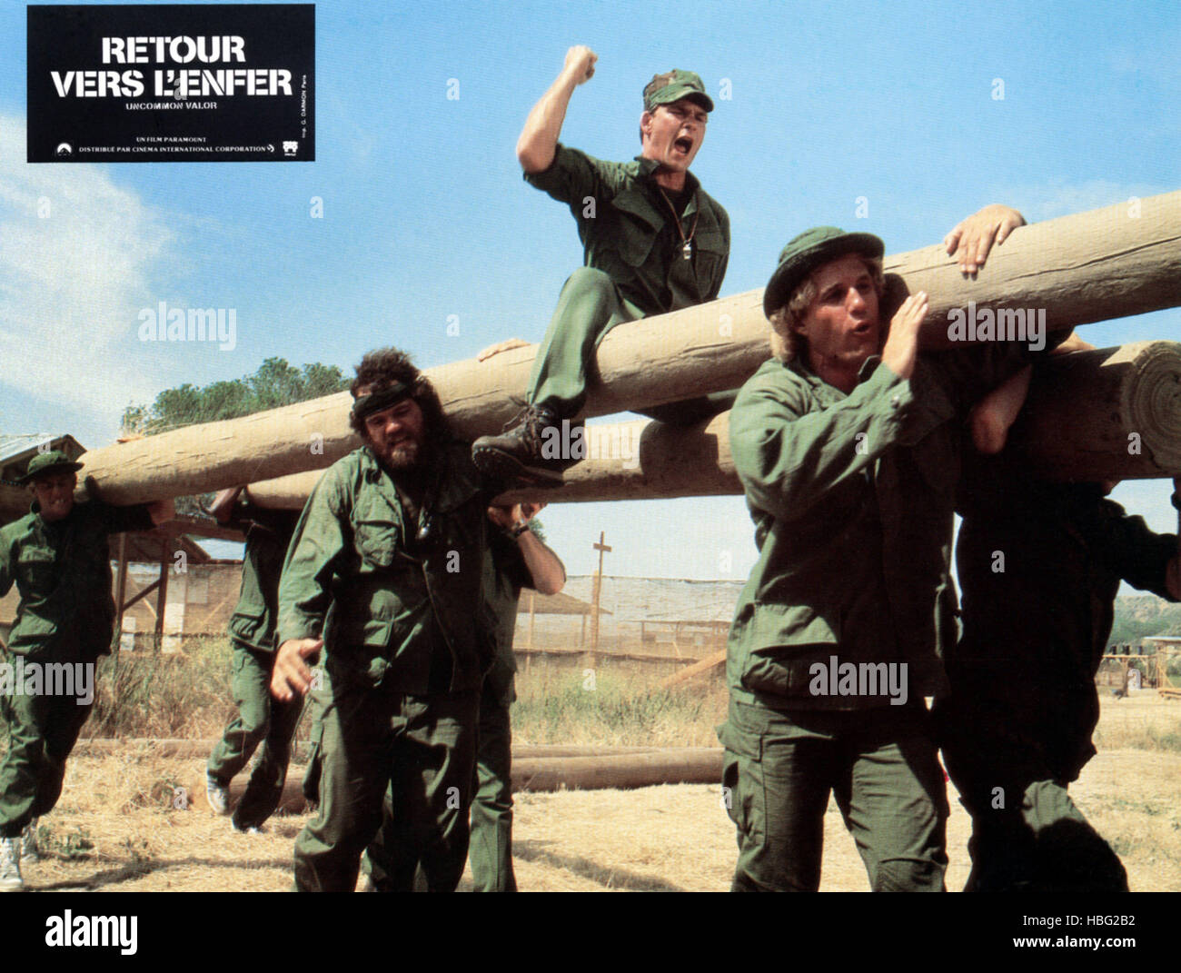 UNCOMMON VALOR, (aka RETOUR VERS L'ENFER), Randall 'Tex' Cobb (beard ...