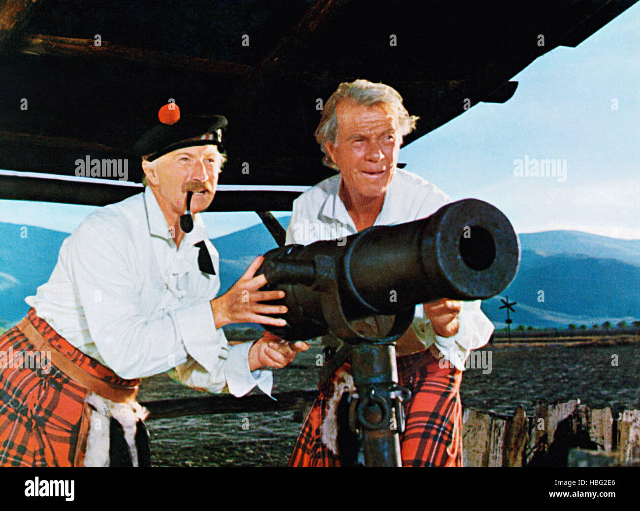 UP THE MACGREGORS, (aka SETTE DONNE PER I MACGREGOR), from left ...