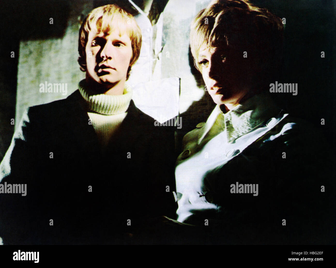 Up The Junction From Left Dennis Waterman Suzy Kendall 1968 Stock 3744