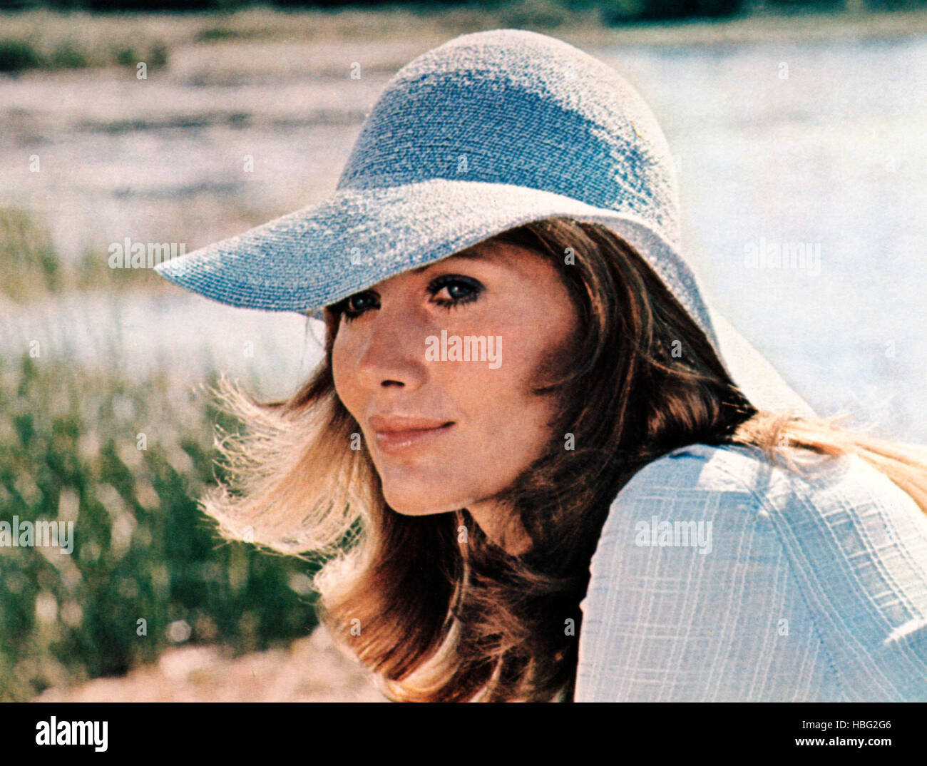 U-TURN, (aka THE GIRL IN BLUE), Maud Adams, 1973 Stock Photo - Alamy
