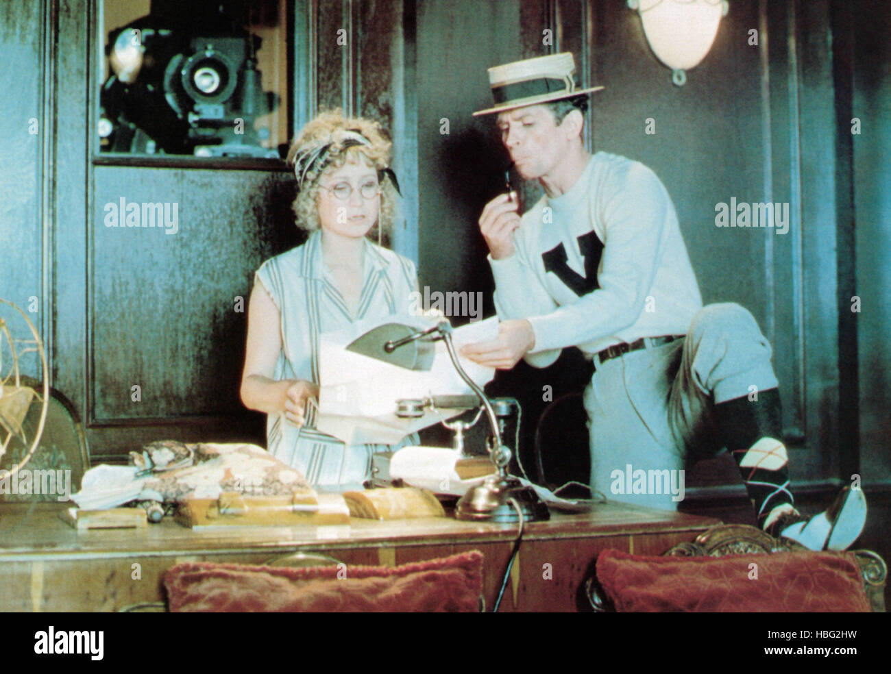 VALENTINO, from left: Felicity Kendal as June Mathis, Rudolf Nureyev as ...