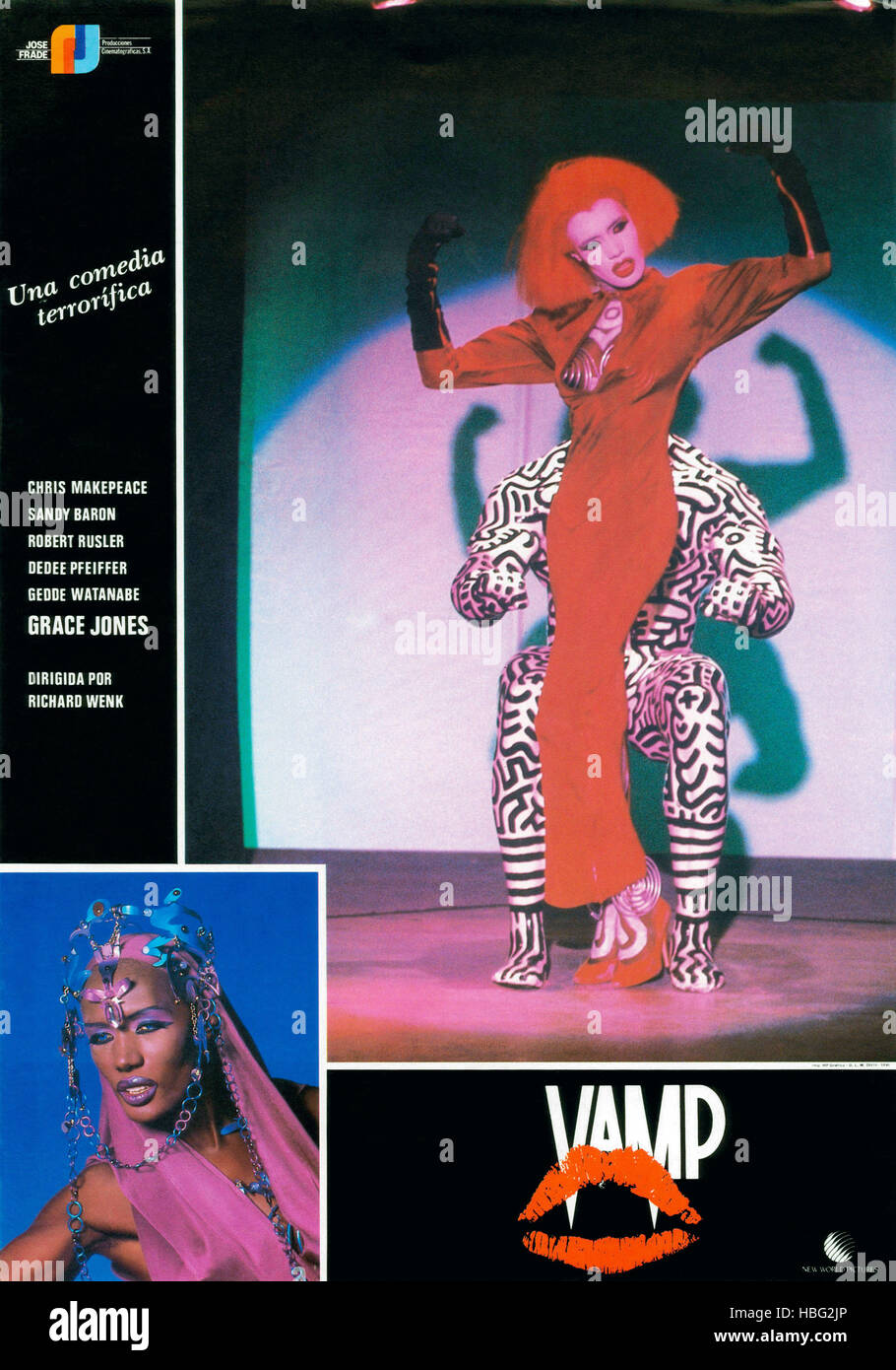 VAMP, Grace Jones, 1986, (c) New World Releasing/courtesy Everett ...