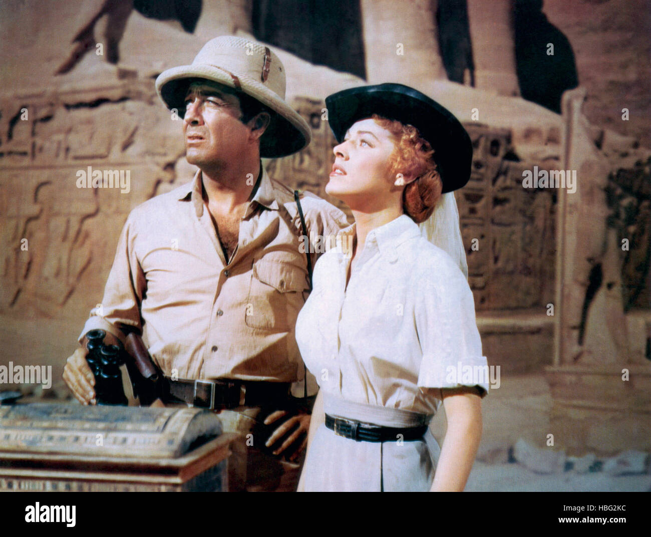 VALLEY OF THE KINGS, Robert Taylor, Eleanor Parker, 1954 Stock Photo ...