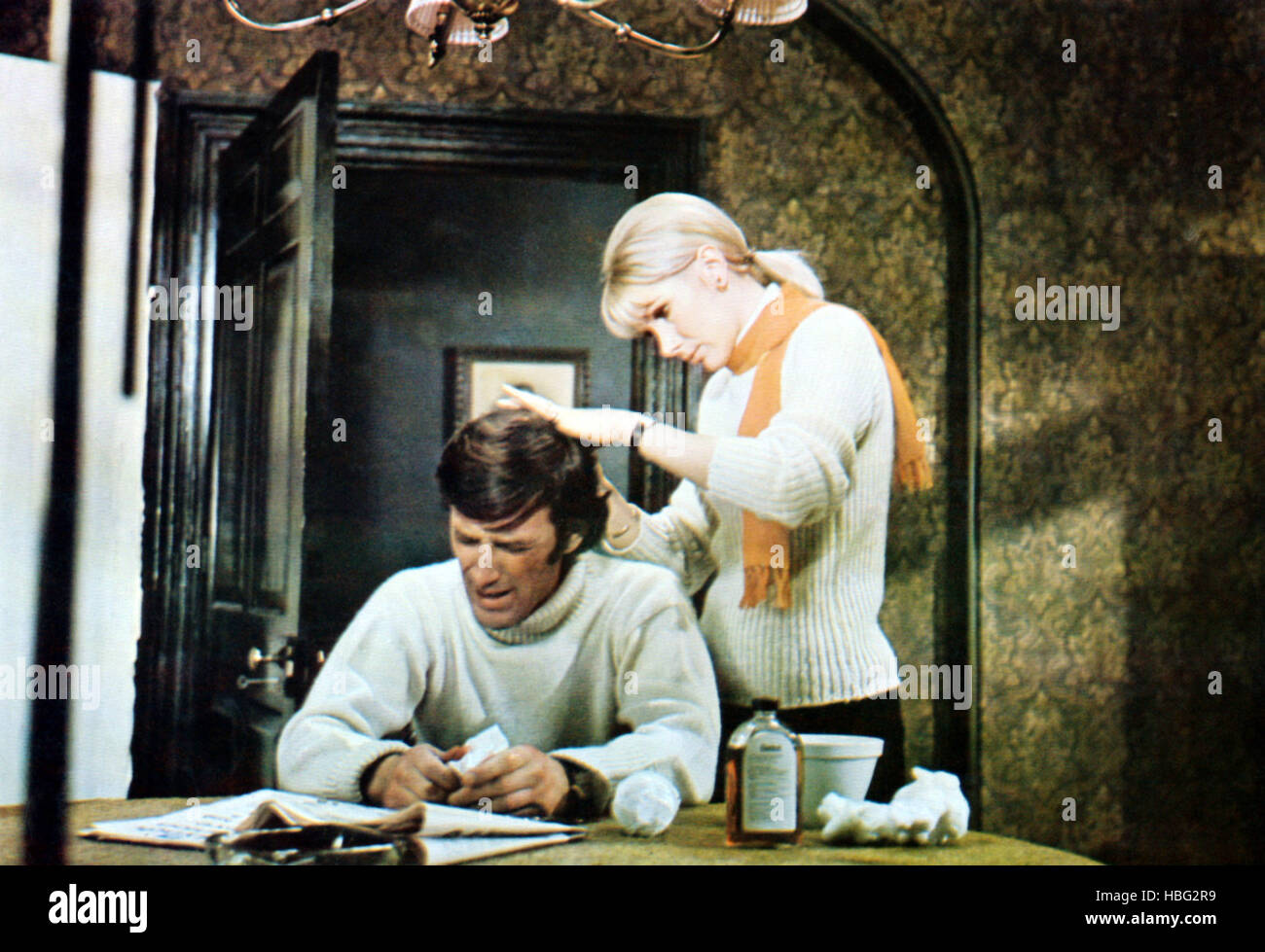 THE VIOLENT ENEMY, from left: Tom Bell, Susan Hampshire, 1967 Stock Photo - Alamy